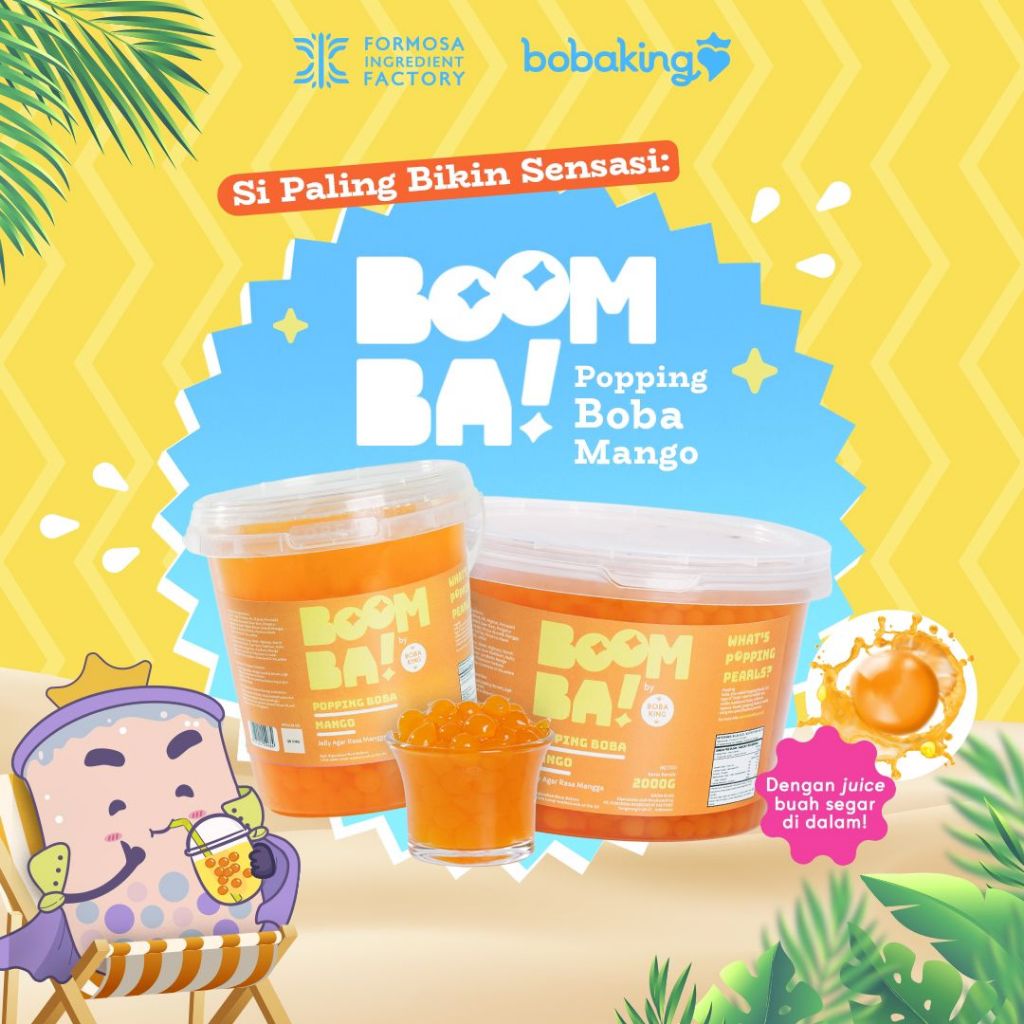 Jual BOBA KING Popping Boba Mango | Shopee Indonesia