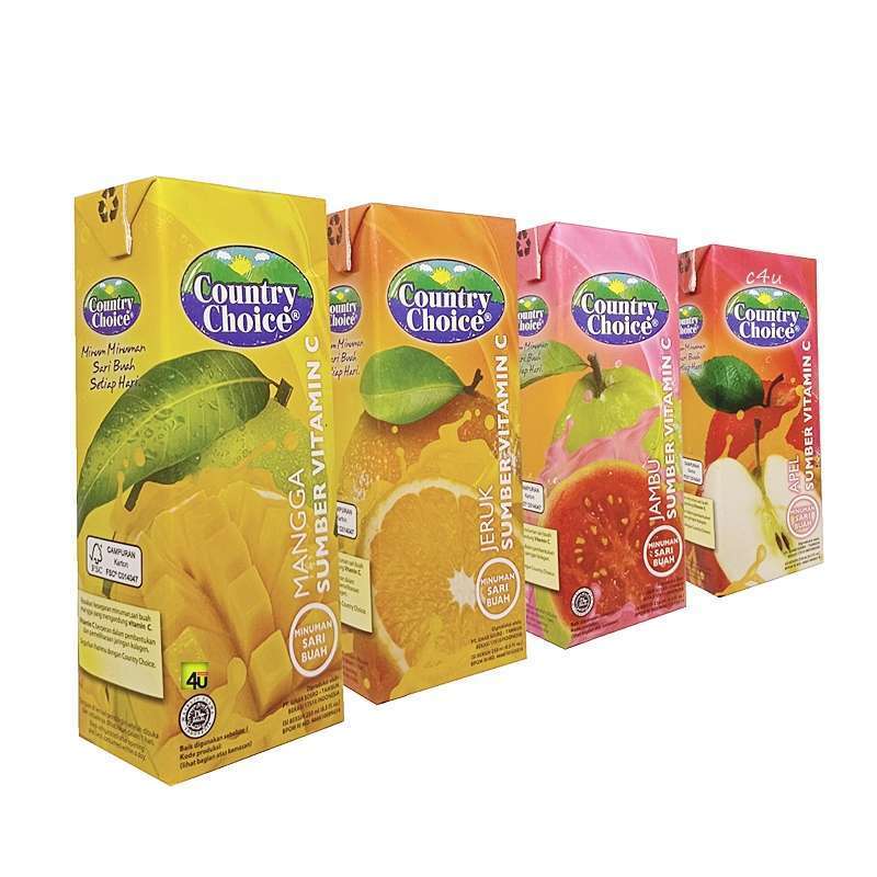 Jual Country Choice Juice 250 ml [KARTON - isi 24 pcs] - Sameday ...