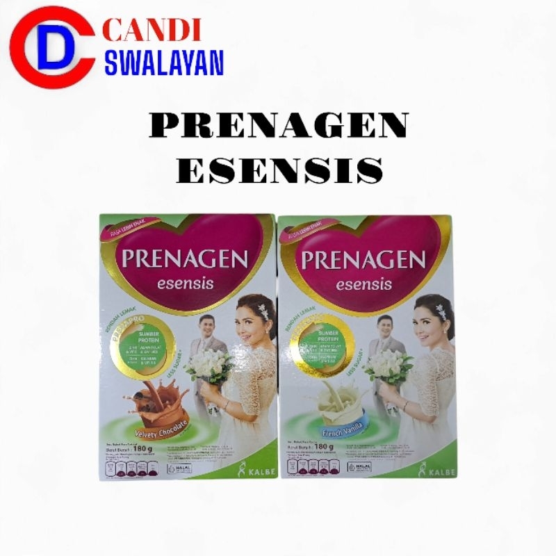 Jual PRENAGEN Esensis Susu Bubuk Program Hamil 180g Velvety Cokelat ...