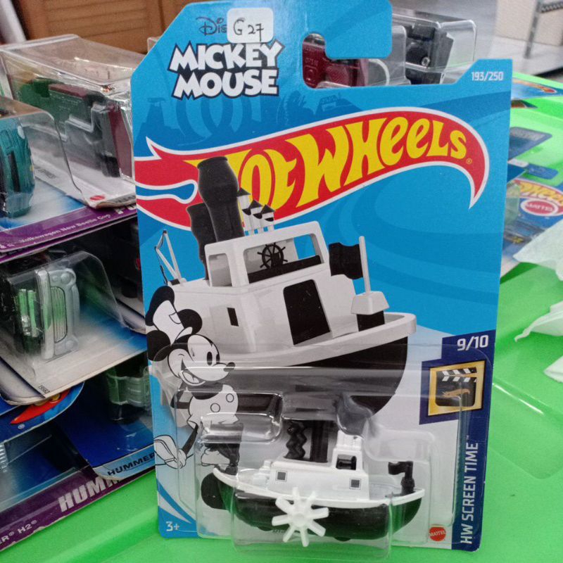 Jual (G27) HOTWHEELS DISNEY STEAMBOAT MICKEY MOUSE | Shopee Indonesia