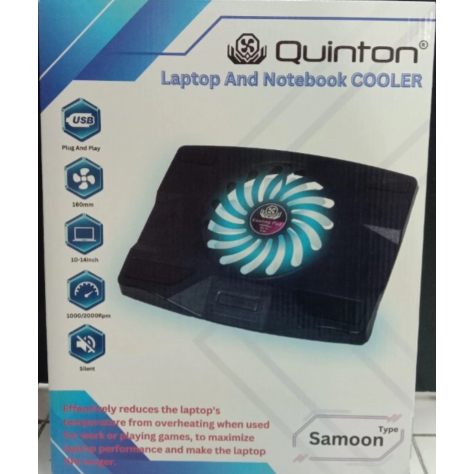 Jual Kipas Pendingin Laptop Big Fan Cooler ACE NC32 Cooling Pad Laptop ...