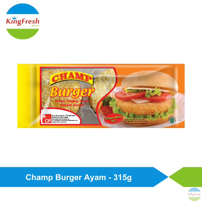 Jual Champ Nugget Burger 315 gram | Shopee Indonesia