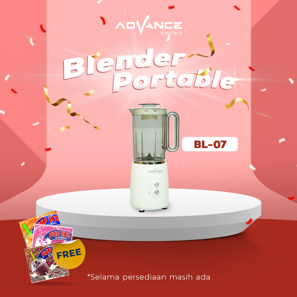 Jual Blender Serbaguna Advance BL07 / BL-7 Ukuran 0,8 Liter Multifungsi ...