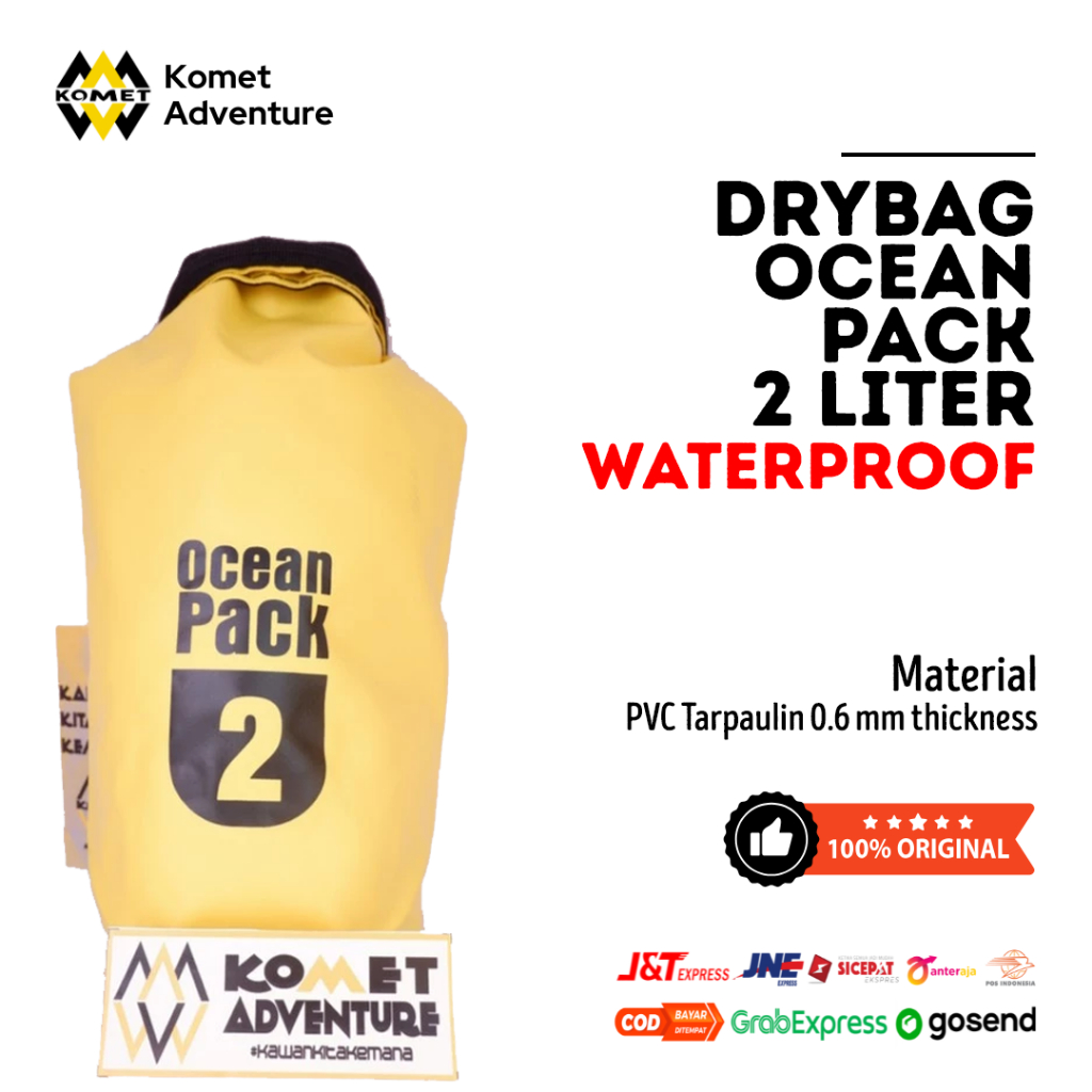 Jual Drybag Ocean Pack 2 Liter - waterproof | Shopee Indonesia