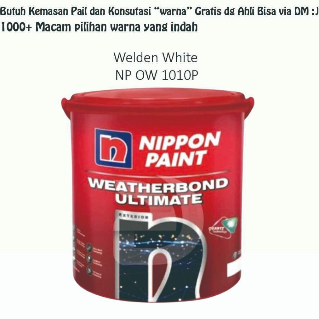 Jual Nippon Weathernond Ultimate 2.5L - Welden White NP OW 1010P ...