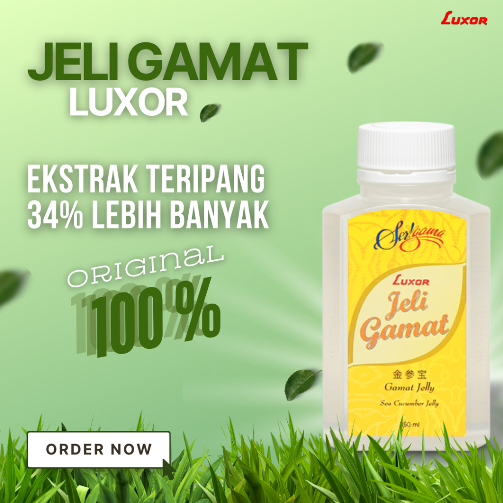 Jual JELLY GAMAT LUXOR 350ML ORIGINAL 100% Mengandung Protein, Mineral ...
