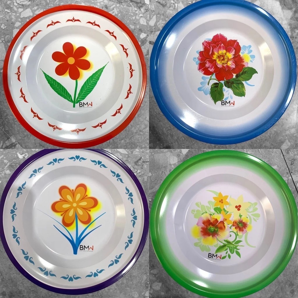 Jual Piring Seng Makan Bulat Motif / Piring Enamel Jadoel | Shopee ...
