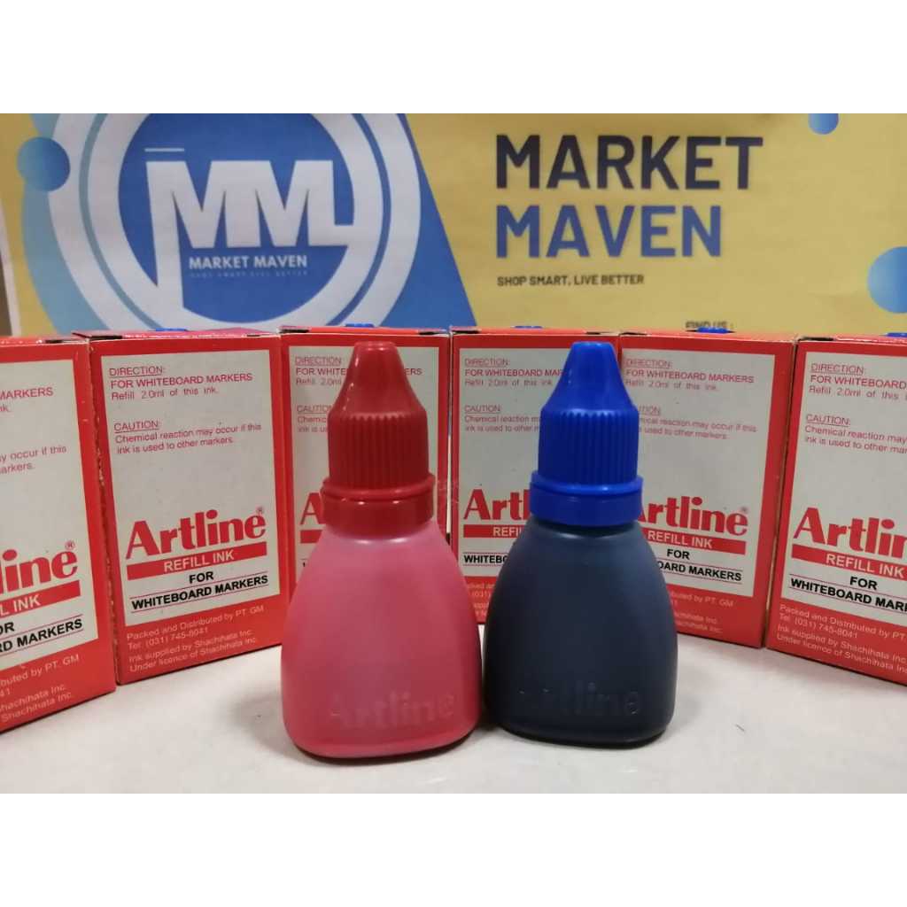 Jual Tinta Isi Ulang Artline Refill Ink For Permanent Whiteboard Marker ...