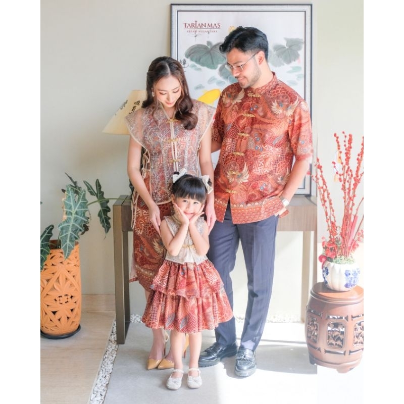 Jual MS 03 Set Family Batik Modern By Tarian Mas | Shopee Indonesia