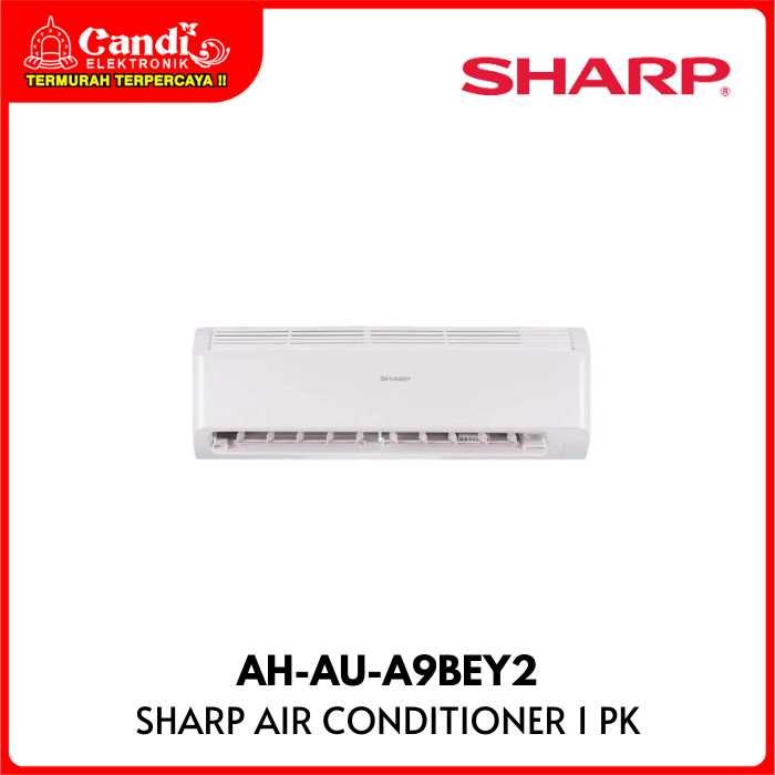 Jual SHARP Air Conditioner AC 1 PK Standar Garuda Wing Flow AH-AU ...