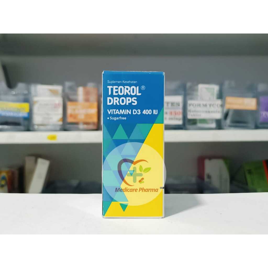Jual Teorol Drops 400 iu 12.5 ml - Vitamin D3 | Shopee Indonesia