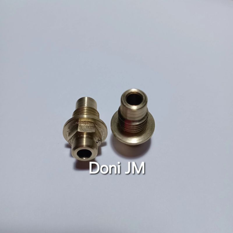 Jual 1 BIJI Botol klep Botol klep mio jupiterz m10x1,25 Albronze ...