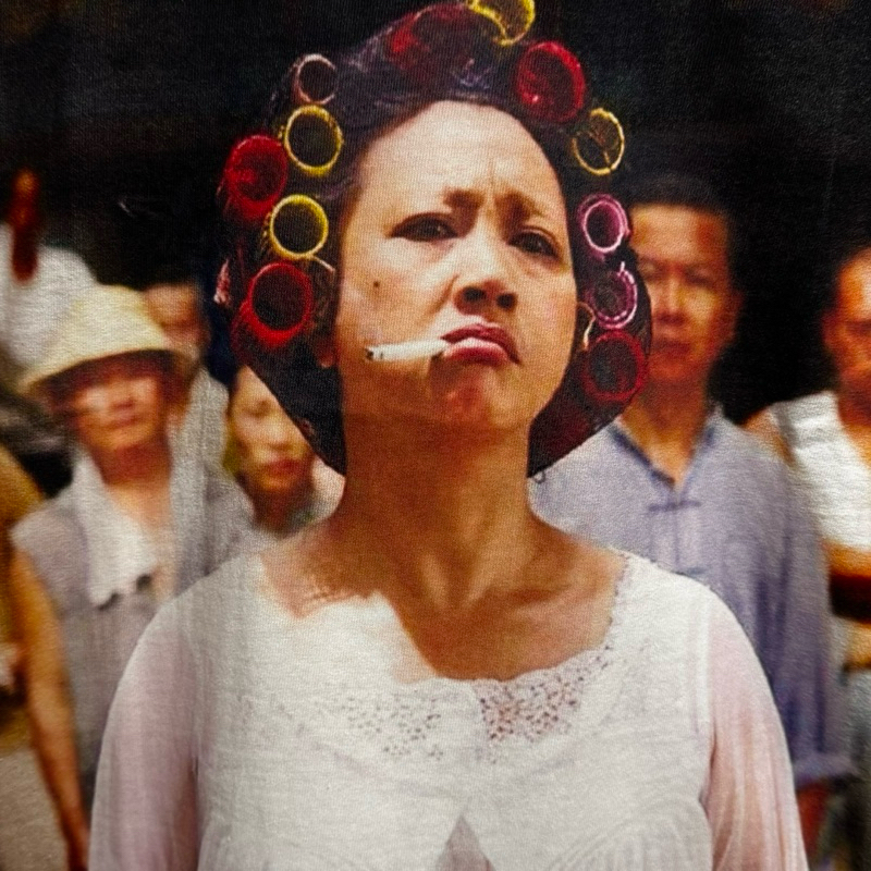 Jual KUNG FU HUSTLE - YUEN QIU AKA THE LANDLADY TSHIRT WHITE | Shopee ...