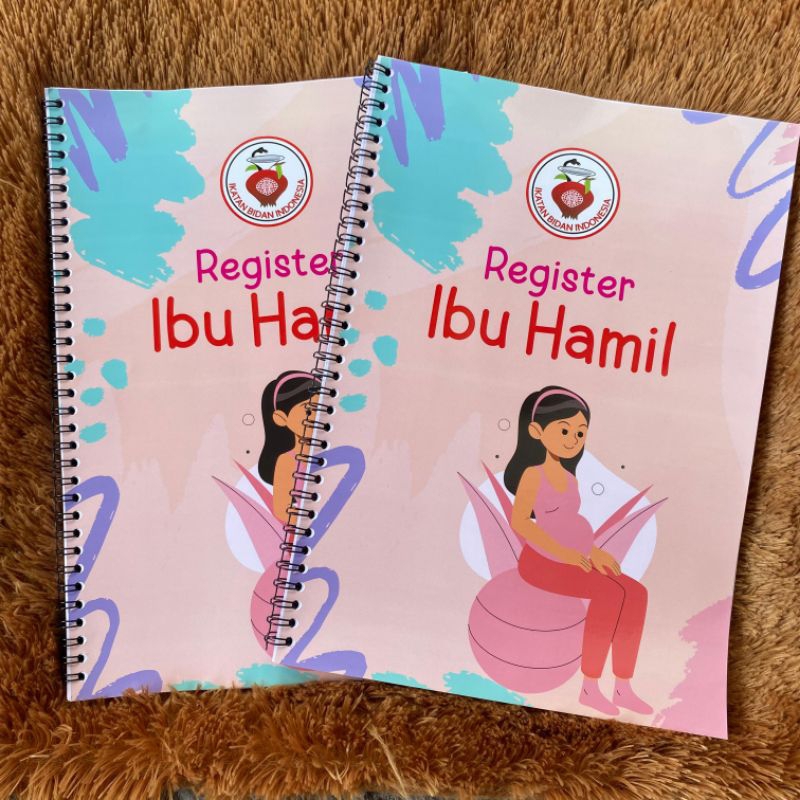 Jual Buku Register Bidan Ibu Hamil Ukuran A4 Spiral | Shopee Indonesia