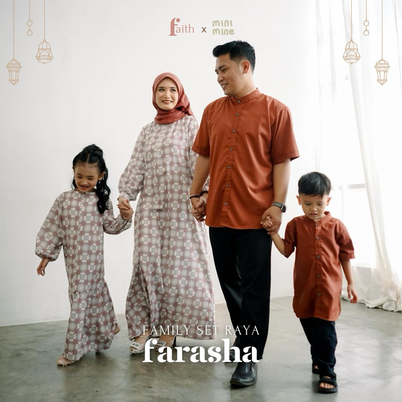 Jual Minimine - Farasha / familly set raya / baju lebaran 2025 sarimbit keluarga | Shopee Indonesia