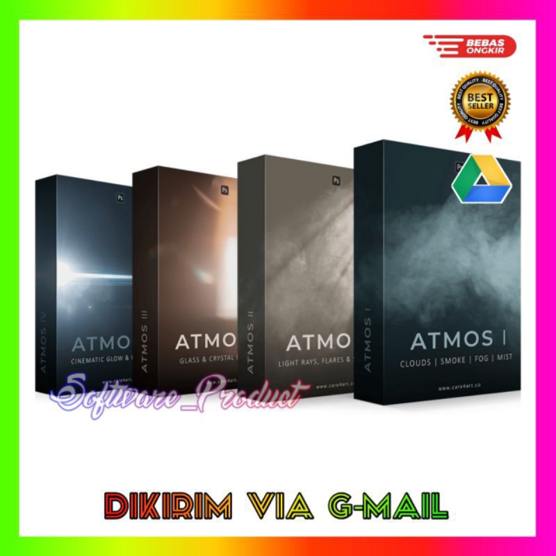 Jual ATMOS BUNDLE + MASTER COLLECTION PRESETS PHOTOSHOP - OVERLAYS ...