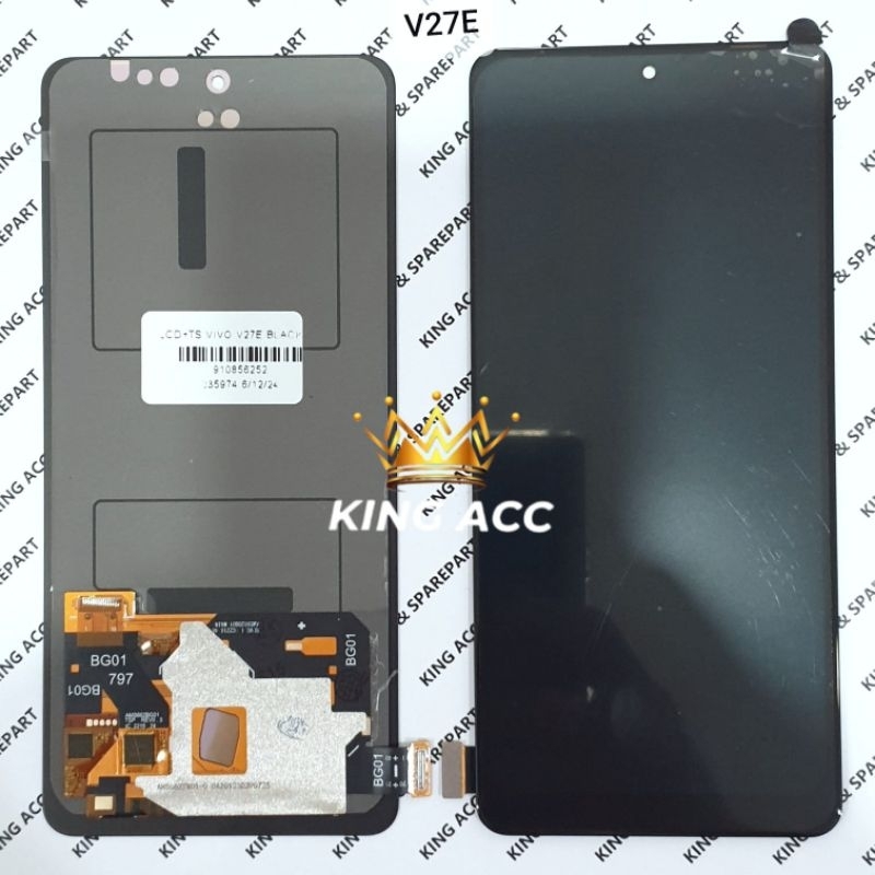 Jual LCD TOUCHSCREEN VIVO V27E BLACK OLED | Shopee Indonesia