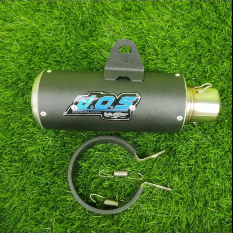 Jual Silincer Knalpot DOS GP1 Black coating Inlet 50 mm | Shopee Indonesia