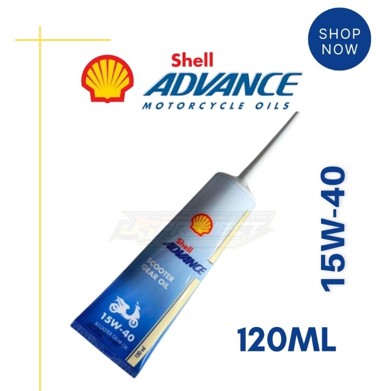 Jual Oli Gardan Shell Advance 15W-40 120ml 100% ORIGINAL | Shopee Indonesia