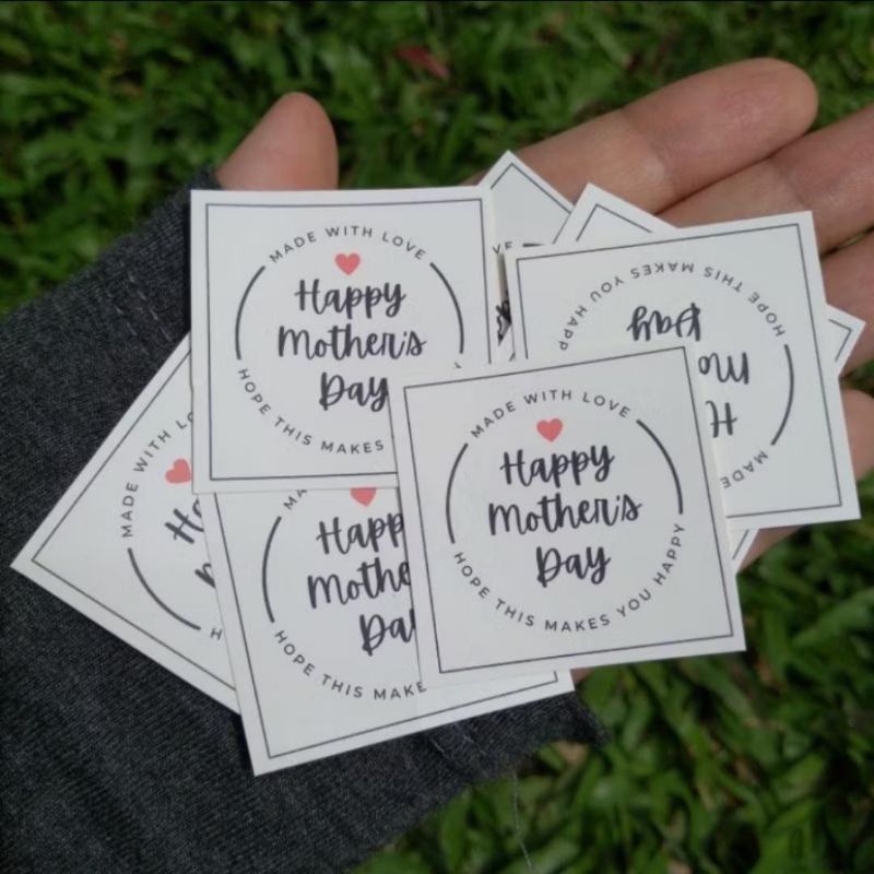 Jual Stiker Glossy Sudah Potongan Siap Tempel | Shopee Indonesia