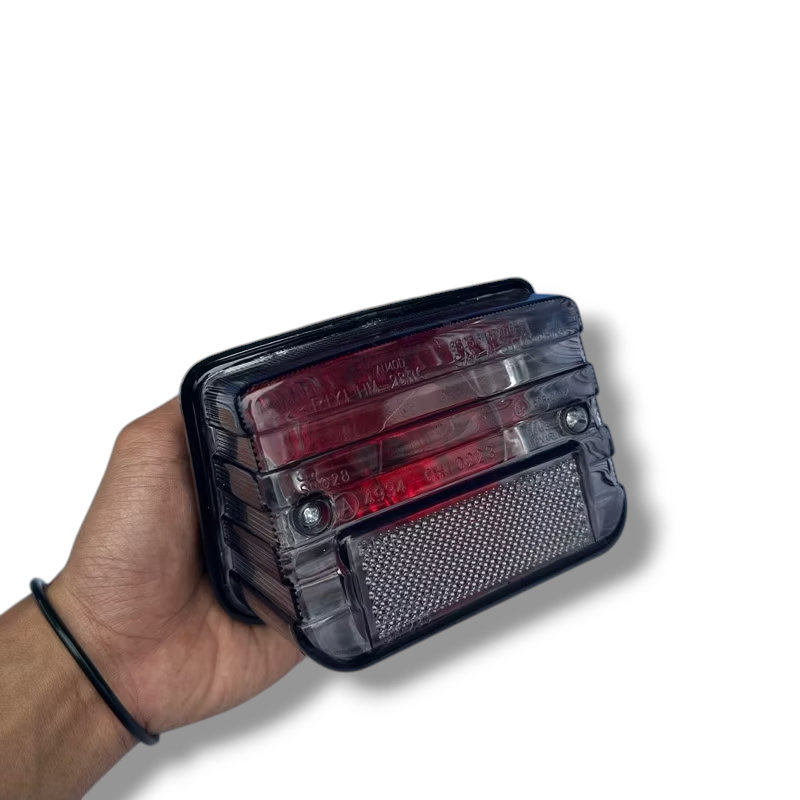 Jual STOPLAMP GL 100 ASSY MIKA MICA SMOKE HITAM IMPORT IMPOR BORNFREE ...