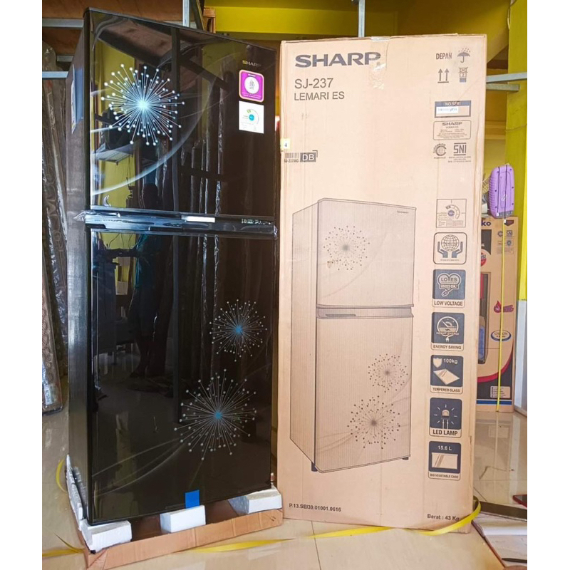 Jual KULKAS SHARP SJ 237 MG | Shopee Indonesia