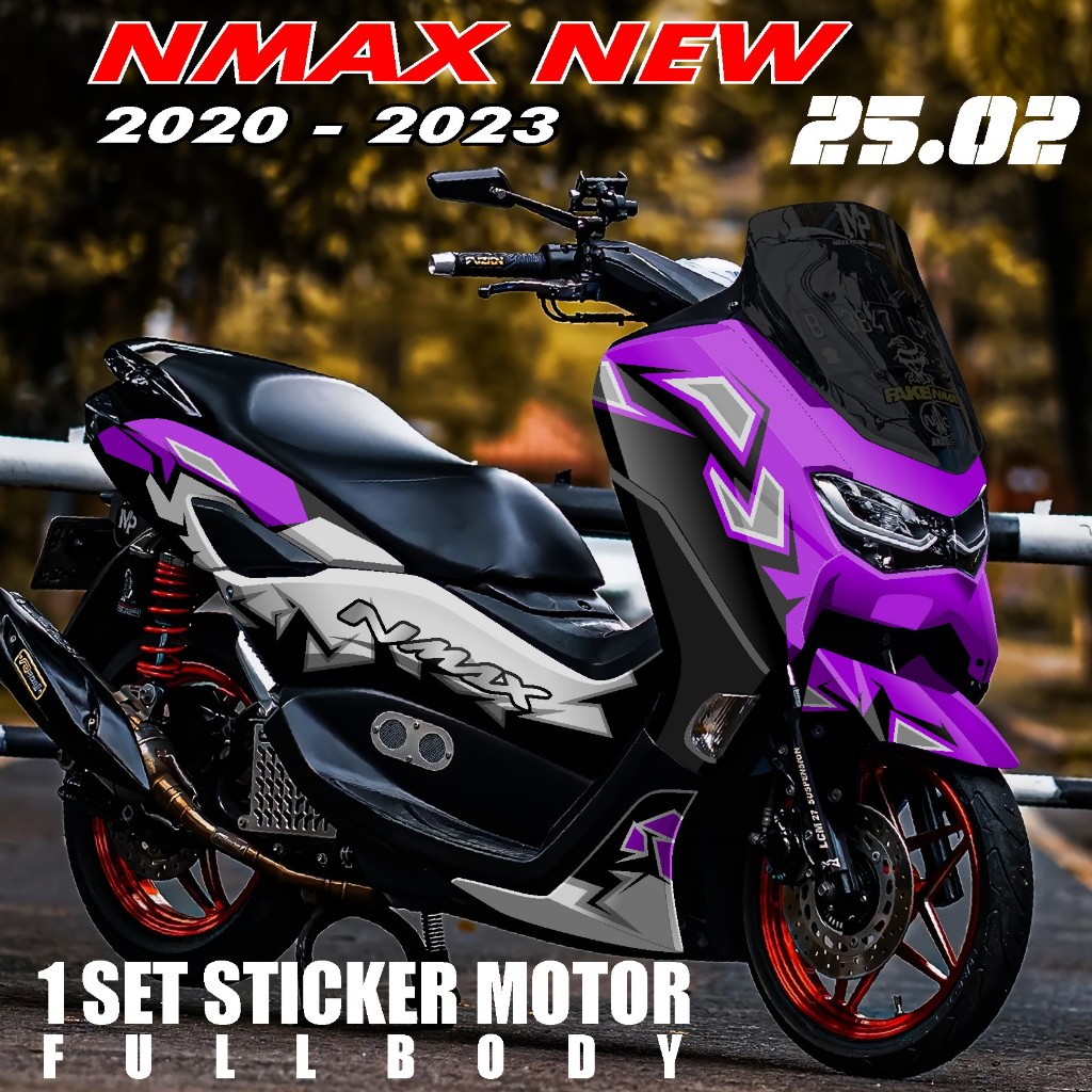 Jual (COD) DECAL TERBARU NMAX NEW TAHUN 2020 2021 2022 2023 NMAX NEW ...