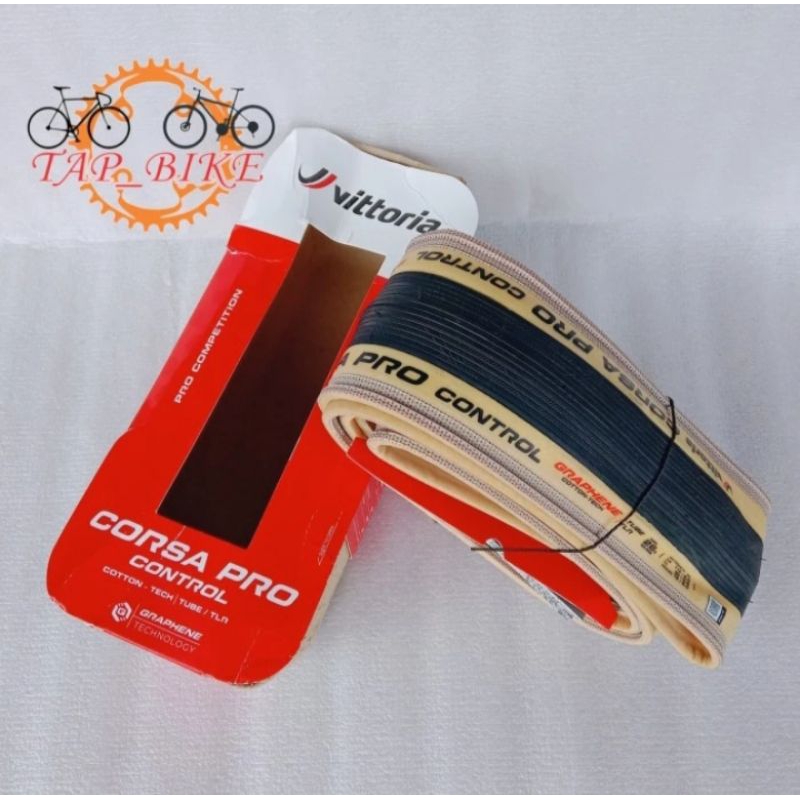Jual Ban Luar Vittoria Corsa Pro Control Fold TLR - Ban 700x28c Para/Black | Shopee Indonesia