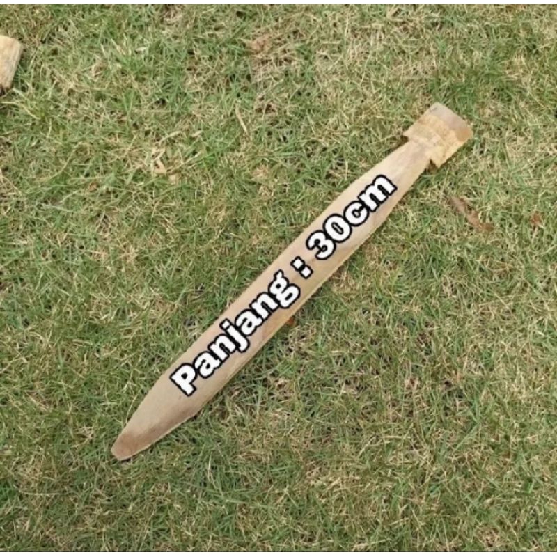 Jual pasar tenda pramuka 11pcs bambu pasak-bambu patok-patok tenda ...