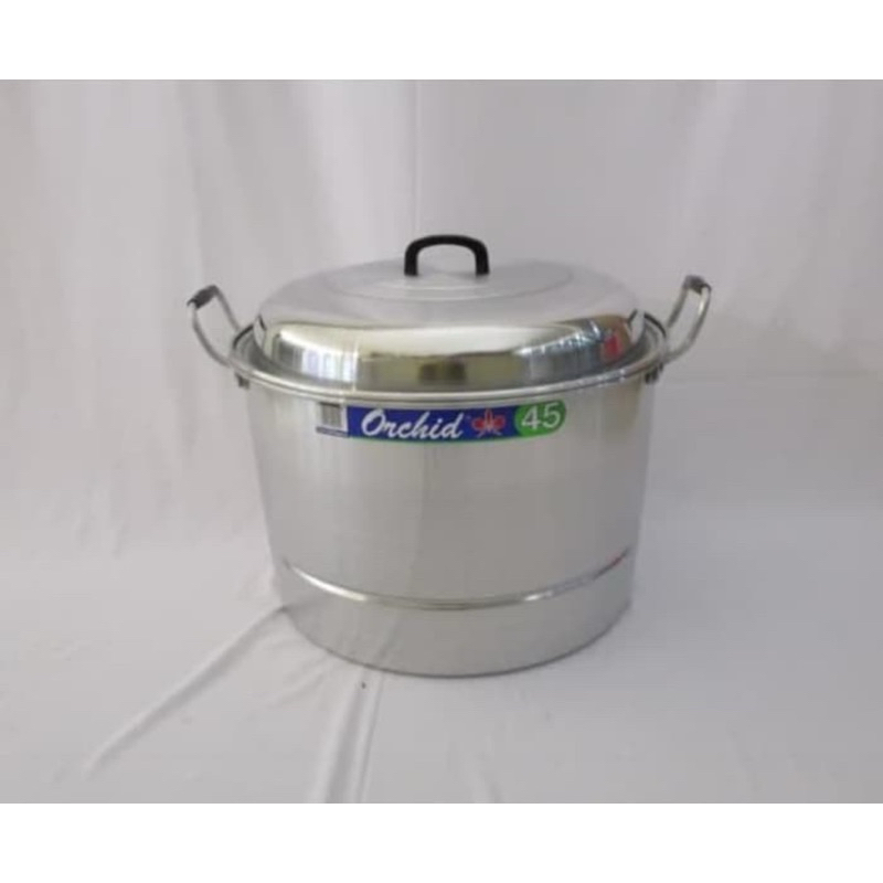 Jual Panci dandang besar orchid 45 panci besar alumunium | Shopee Indonesia