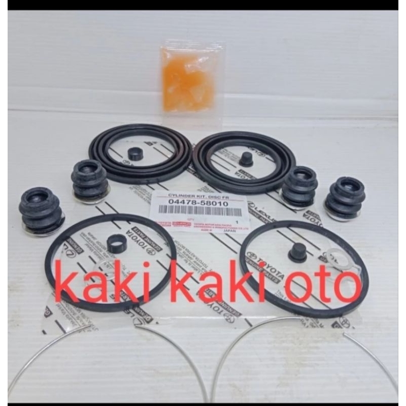 Jual Seal kit caliper kaliper kit sil kepala babi seal piston rem depan camry th 02-06 camry ...