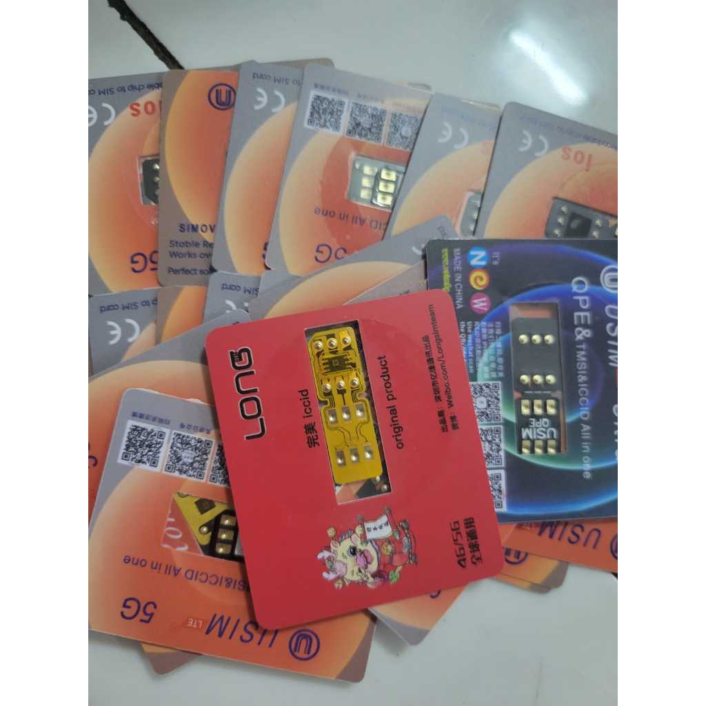 Jual Sim Sticker for iPhone SU Unlock RSIM | Shopee Indonesia