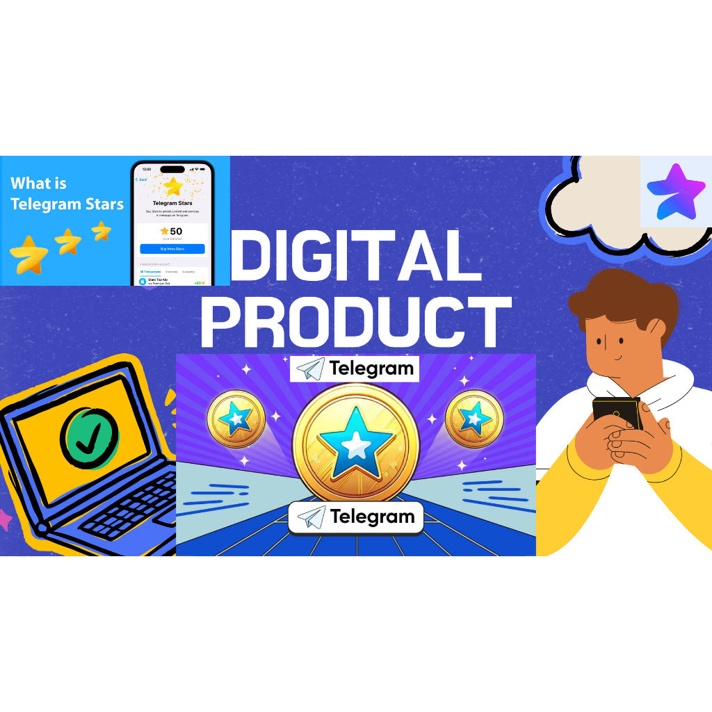 Jual Star Telegram 500 Stars ++ Termurah Bebas Custom (Pengiriman ...