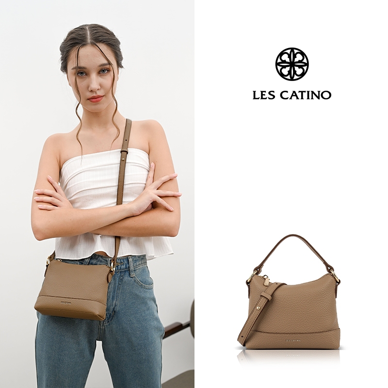 Jual Tas Selempang Les Catino Fiero Crossbody Solid | Shopee Indonesia