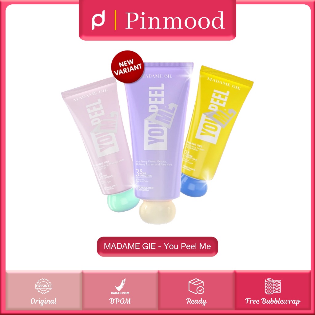 Jual MADAME GIE - YOU PEEL ME PEELING GEL ( 100 g ) - Peeling Gel Eksfoliasi Membantu ...