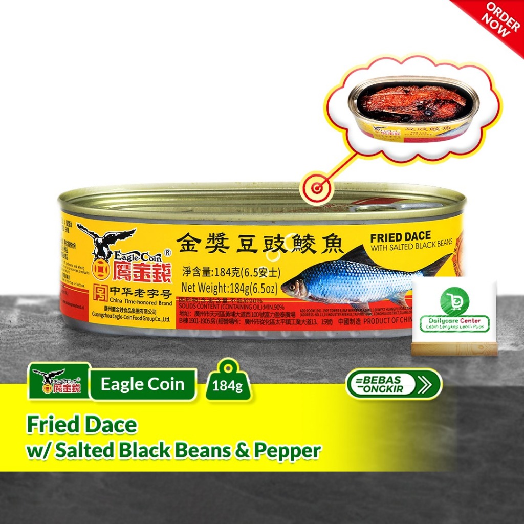 Jual HALAL -Pearl River Bridge Fried Dace with Salted Black Beans ...