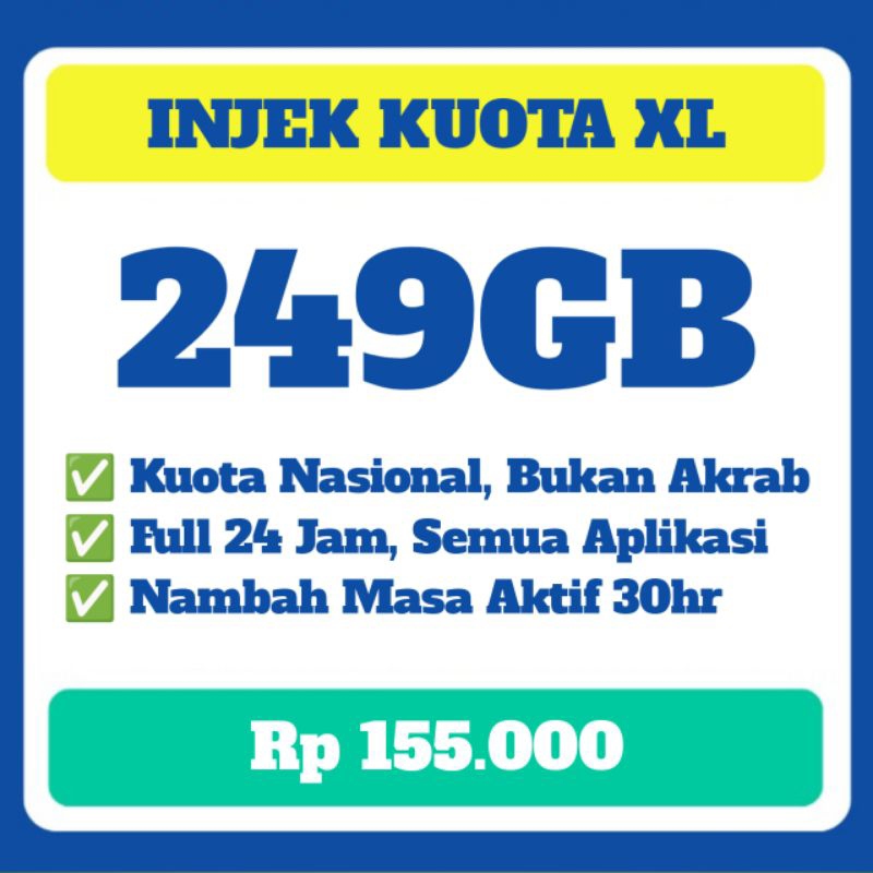 Jual Paket Kuota XL COMBO MURAH 30 Hari Paket Internet XL FLex | Shopee Indonesia