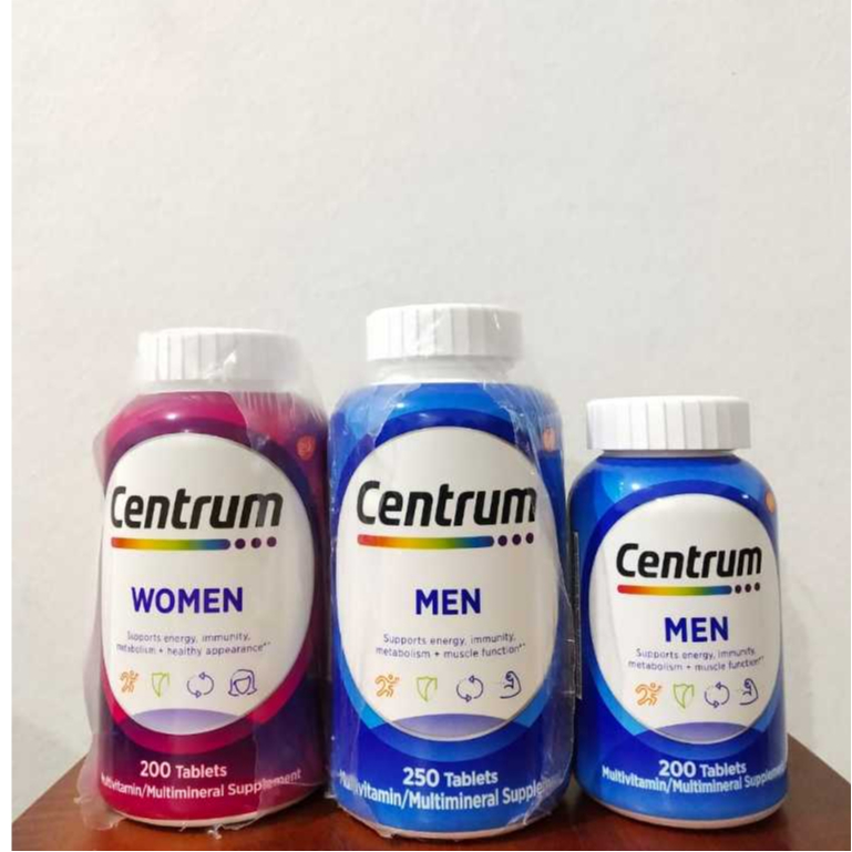 Jual CENTRUM ADULTS/ MEN/ WOMEN MULTIVITAMIN 200 / 250 Tablets | Shopee ...