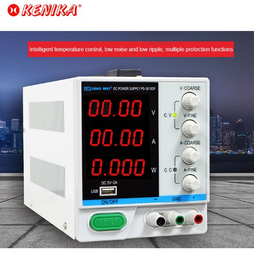 Jual DC Digital Power Supply 30V 10A Adjustable PS-3010DF | Shopee ...