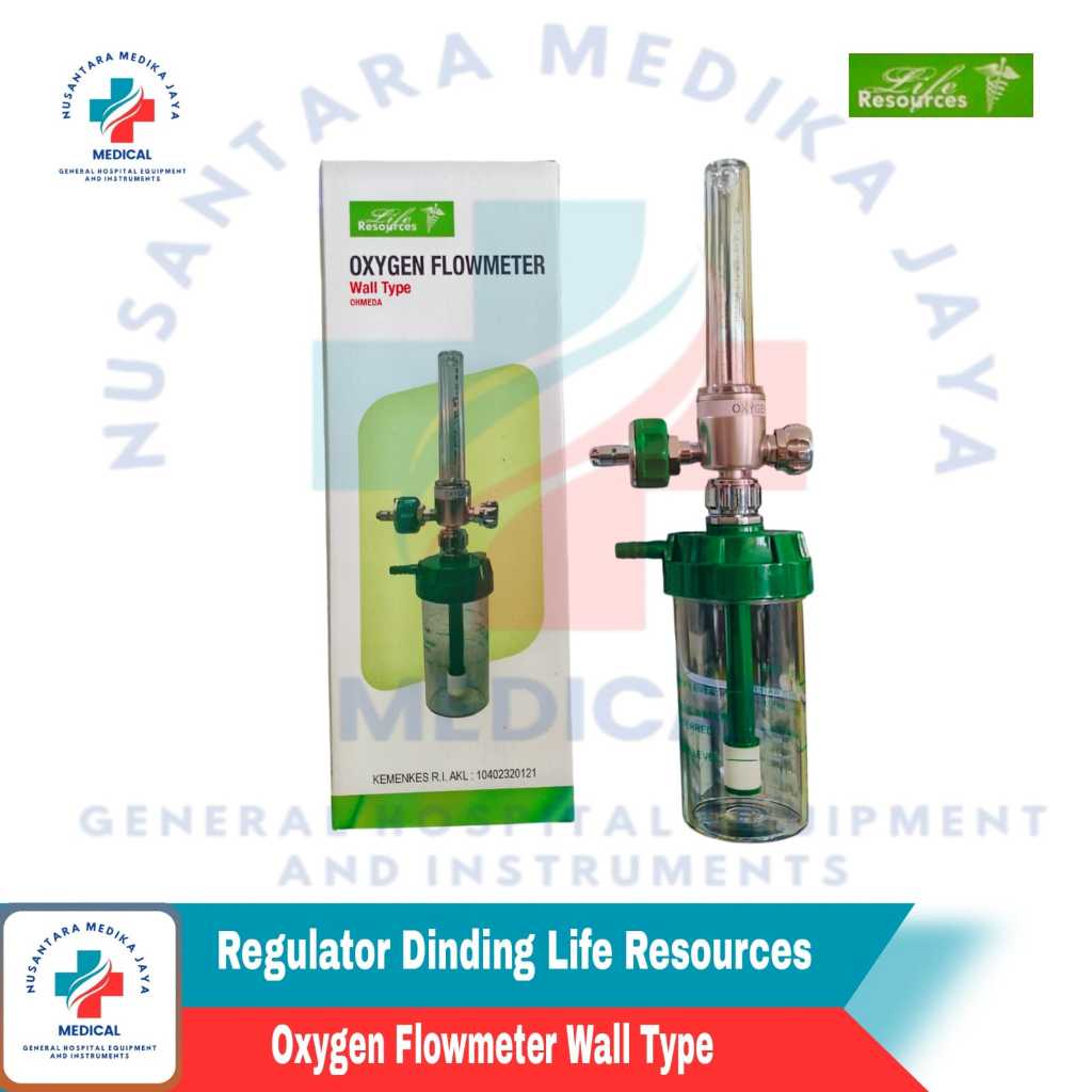Jual Regulator Oksigen Dinding Oxygen Flowmeter Wall Type JIS Ohmeda ...