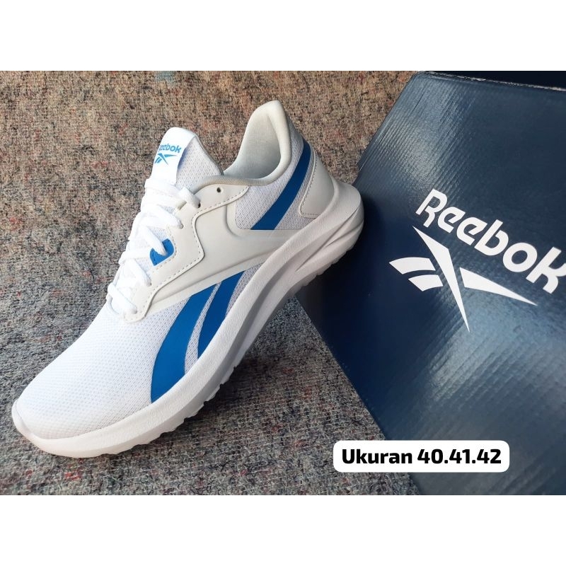 Jual sepatu sport olahraga pria reebok putih polos reebok full white ...