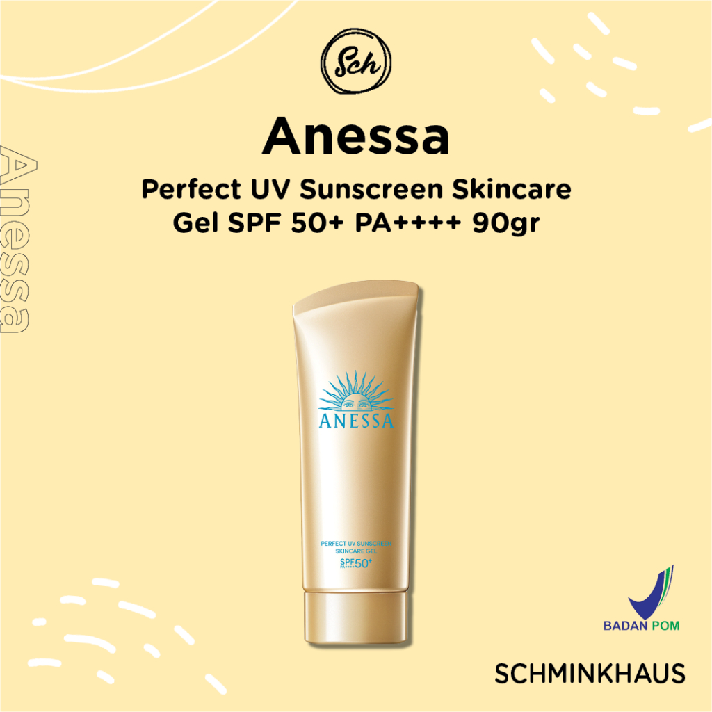 Jual [BPOM] ANESSA Perfect UV Sunscreen Skincare Gel SPF 50+ PA++++ ( 90gr / 15gr ) | Shopee ...
