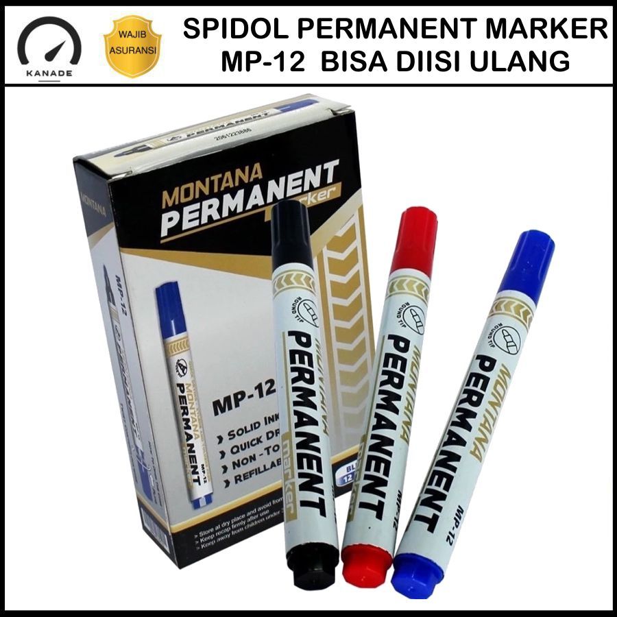 Jual Spidol Permanent marker bisa alat tulis penanda dan menggambar ...