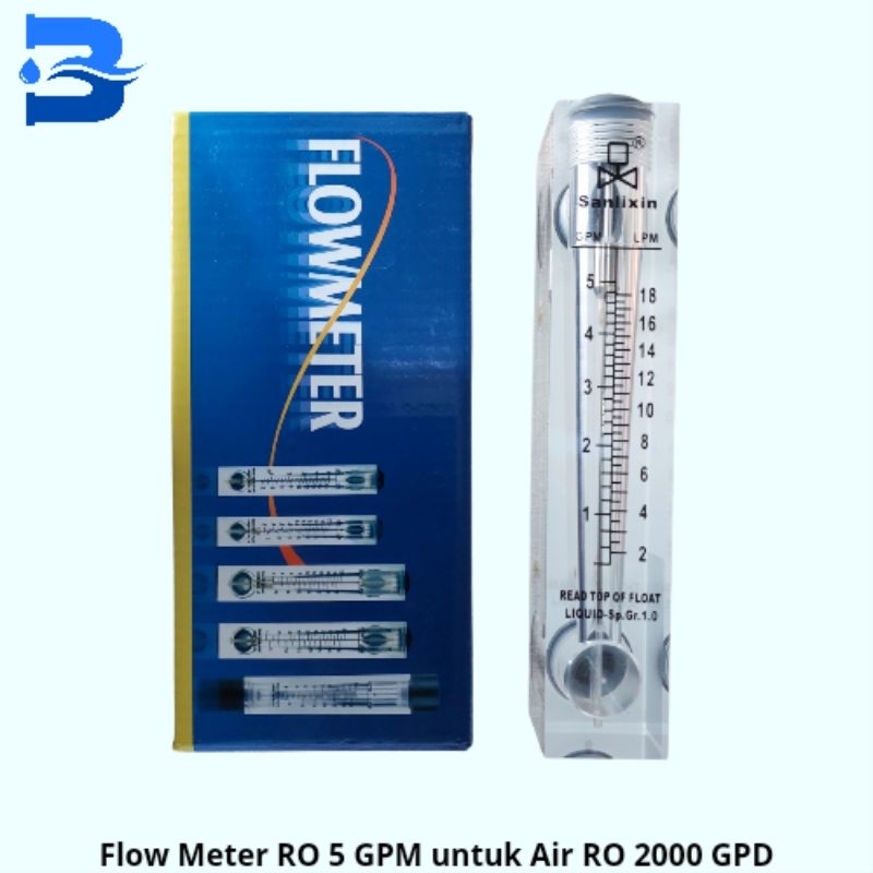 Jual Flow Meter RO 5 GPM untuk Air RO | Shopee Indonesia