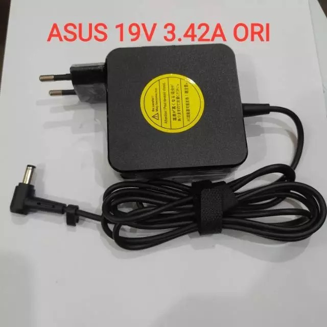 Jual ADAPTOR / CHARGER LAPTOP ASUS 19V 3.42A ORI | Shopee Indonesia