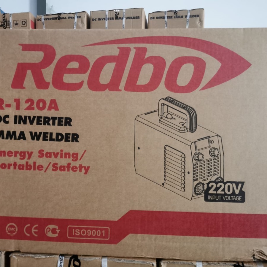 Jual REDBO R-120A Mesin Travo Las Listrik MMA 120 A welding inverter IGBT 120A 450W | Shopee ...