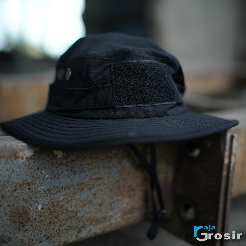 Jual Topi RImba Tactical Hitam Premium | Shopee Indonesia