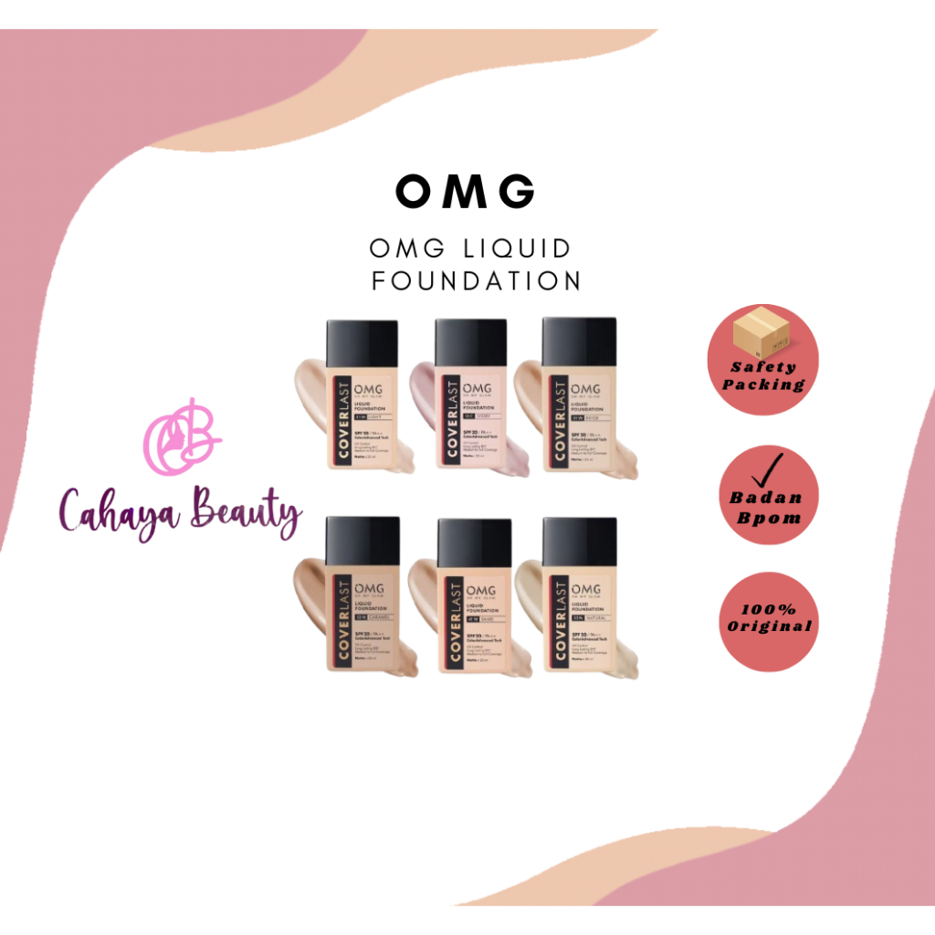 Jual OMG LIQUID FOUNDATION SPF 20 PA++ COLOR ADVANTED TECH | Shopee Indonesia