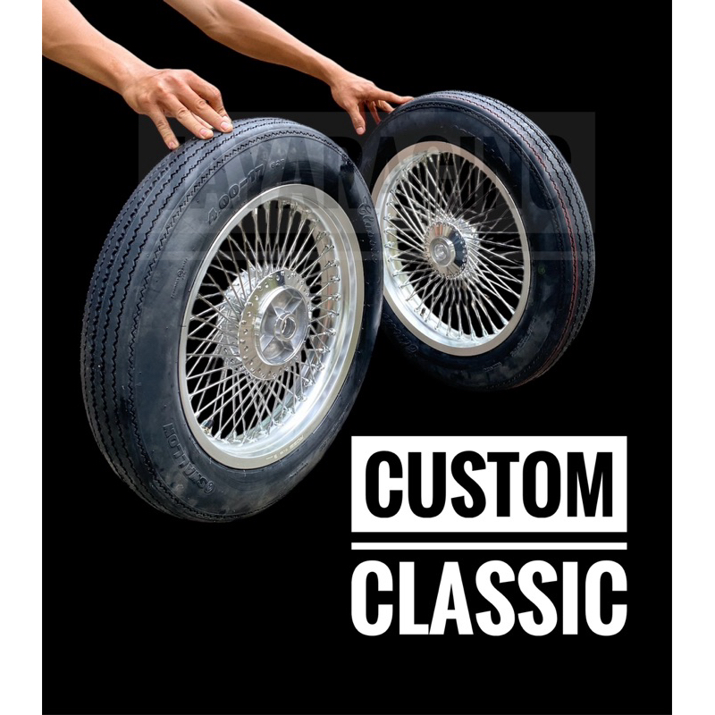 Jual Velg custom classic Ring 17 300 250 scorpio vixion byson xsr tiger ...