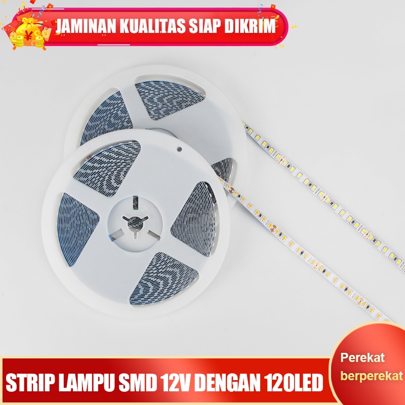 Jual Lampu Led strip DC 12volt SMD 2835 strip IP20 indoor 5meter 120LED ...